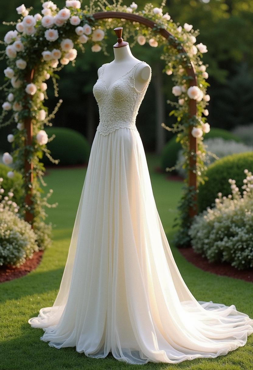Elegant Bridal Gown Simple Styles - TheChichBride.com