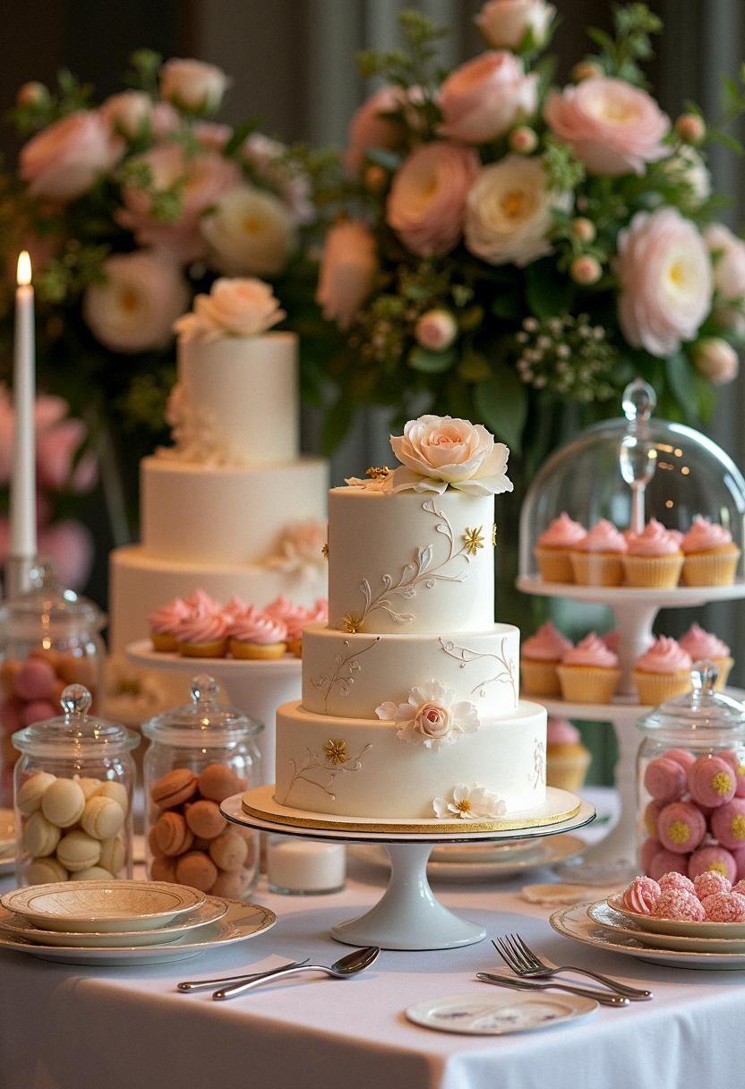 Elegant Dessert Table Wedding Ideas - TheChichBride.com