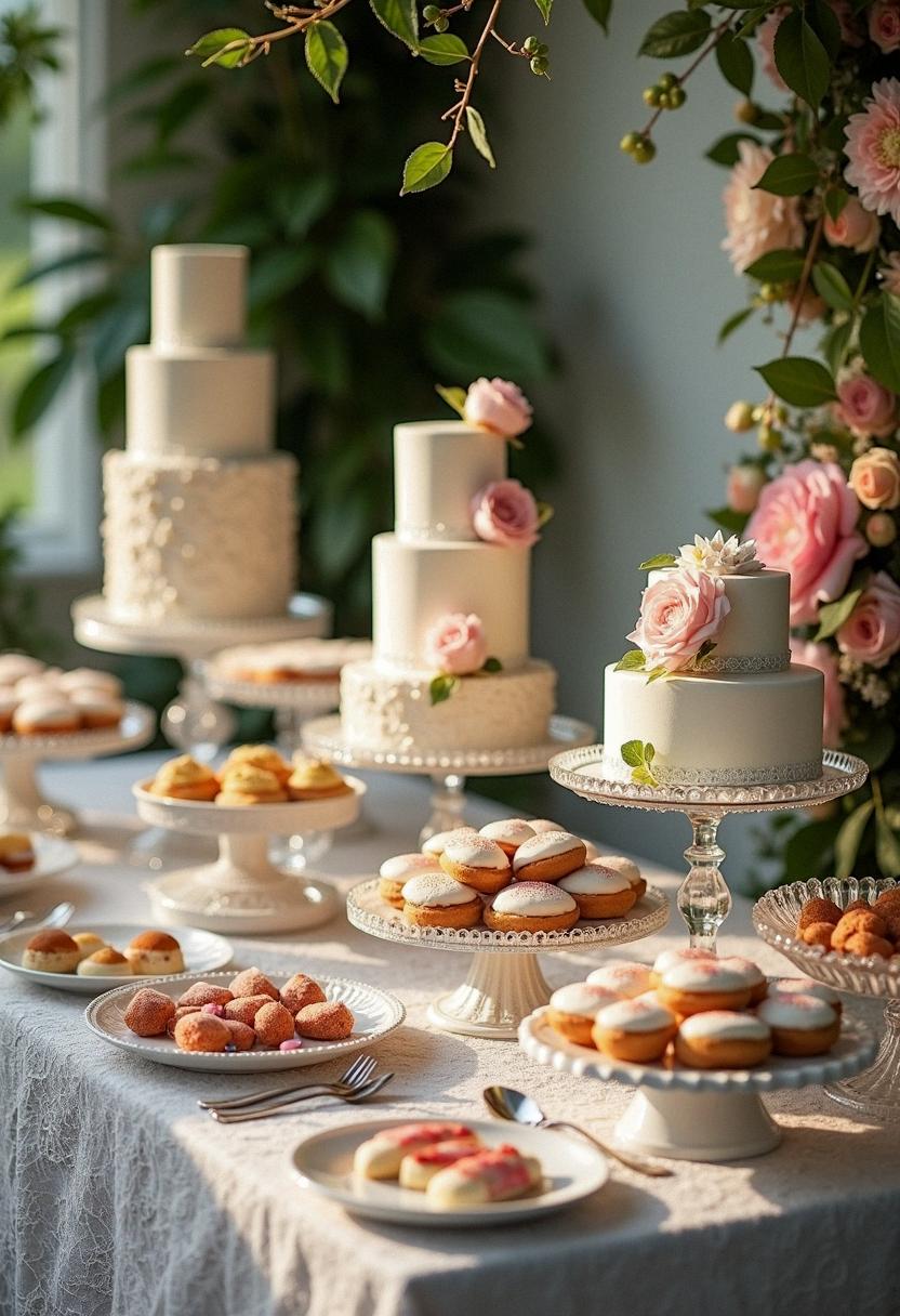 Elegant Dessert Table Wedding Ideas - TheChichBride.com
