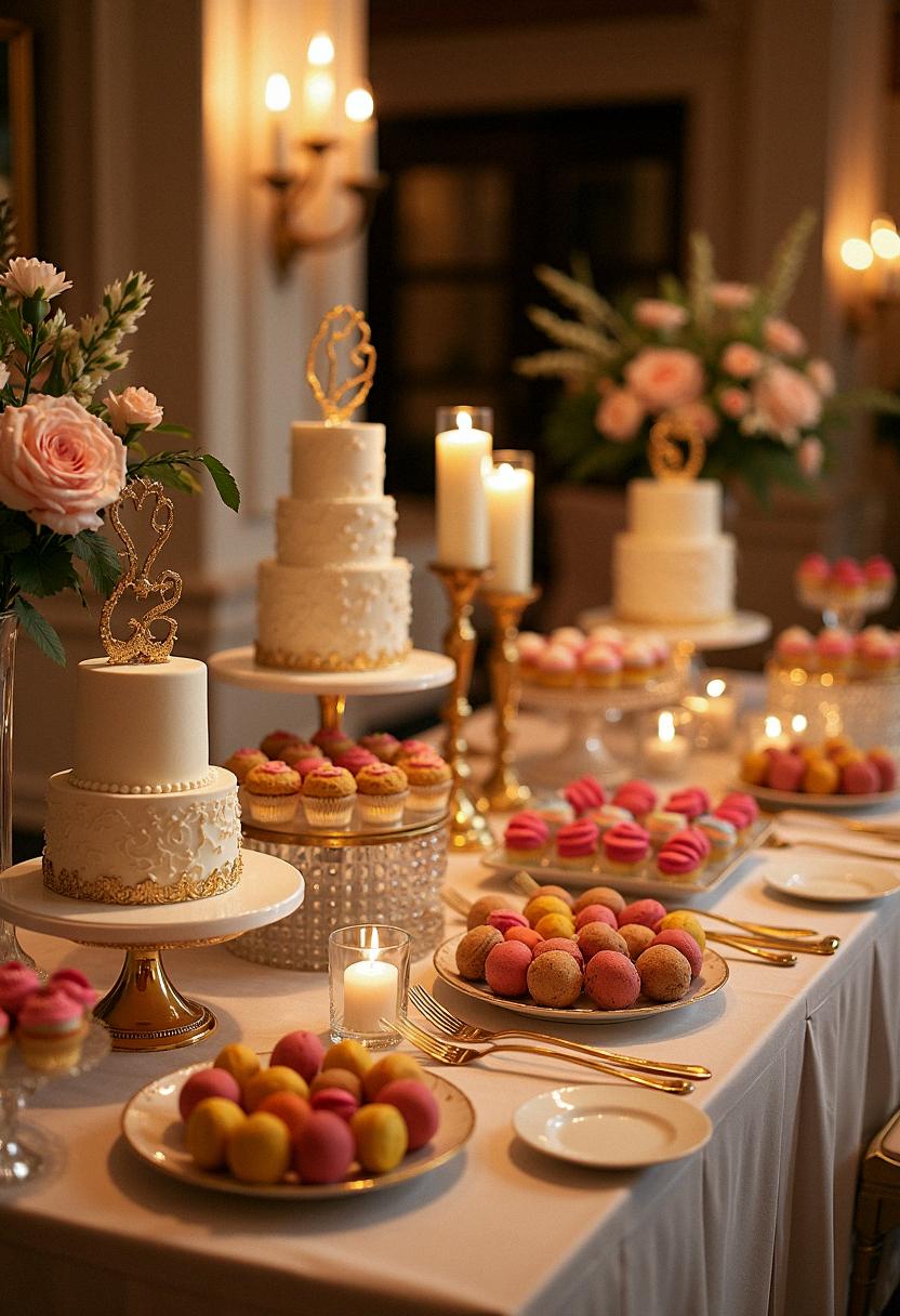 Elegant Dessert Table Wedding Ideas - TheChichBride.com