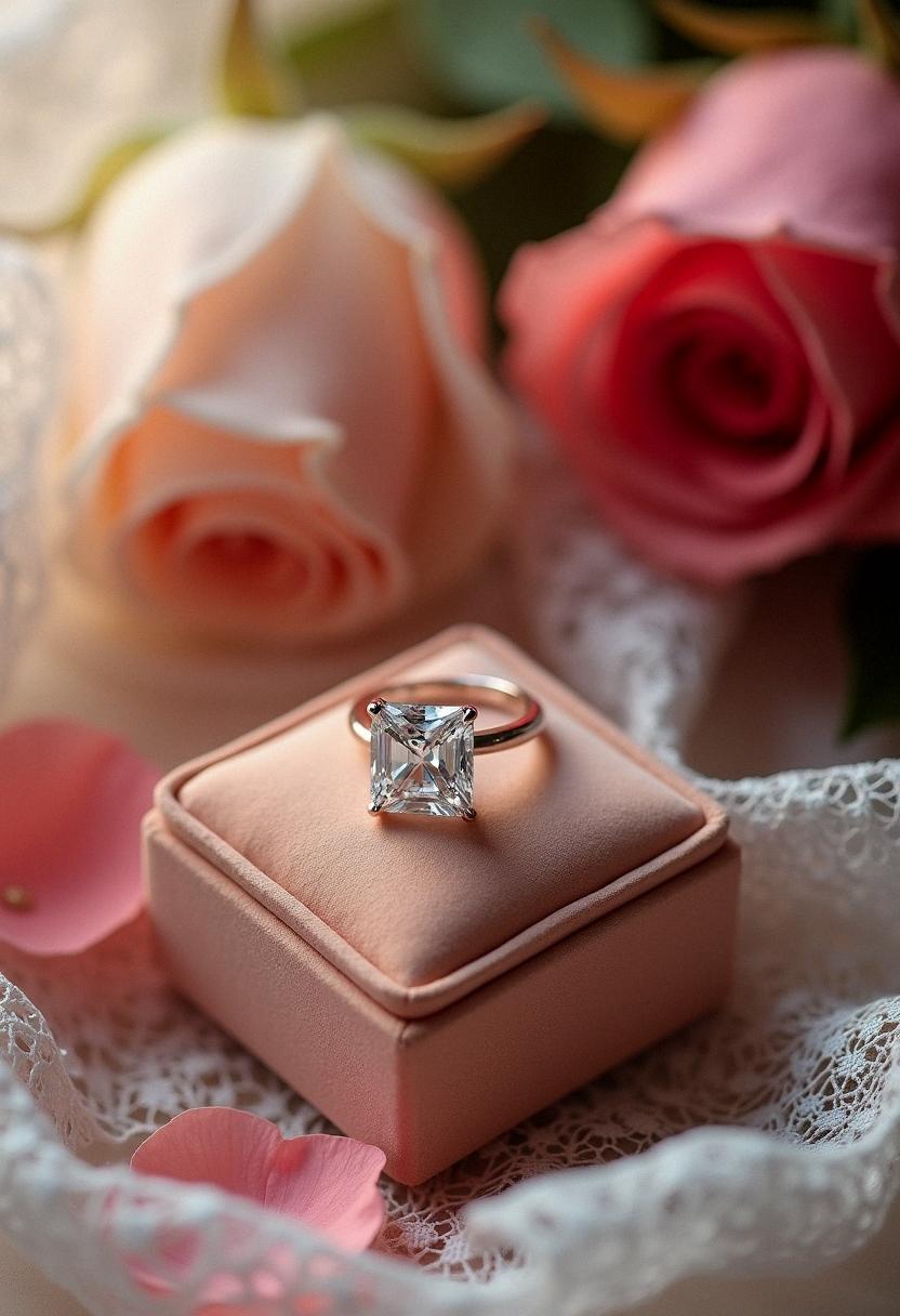 Stunning Engagement Ring Square Designs - TheChichBride.com