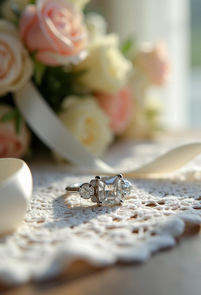 Engagement Ring Three Stones Guide - TheChichBride.com