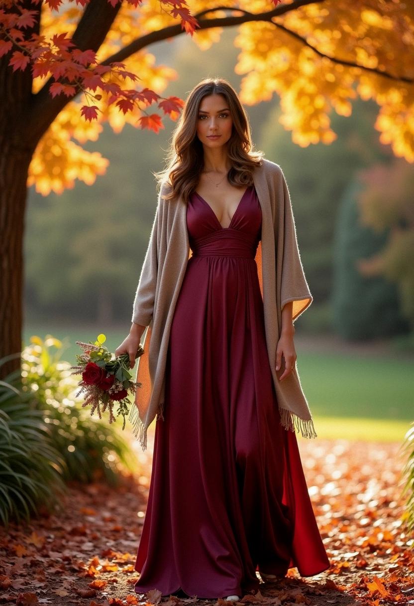 Stylish Fall Wedding Dress Guest Ideas - TheChichBride.com