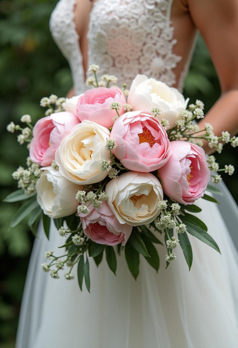 Perfect Peonies Bridal Bouquet Ideas - TheChichBride.com