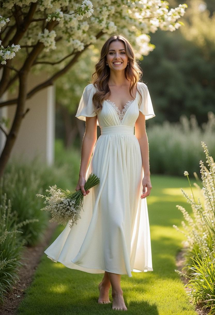 Simple Wedding Dress Casual Styles - TheChichBride.com