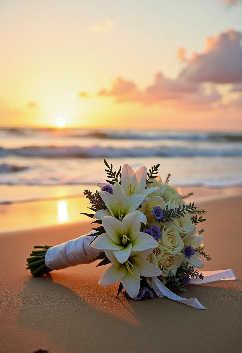 Stunning Wedding Bouquet Beach Ideas - TheChichBride.com