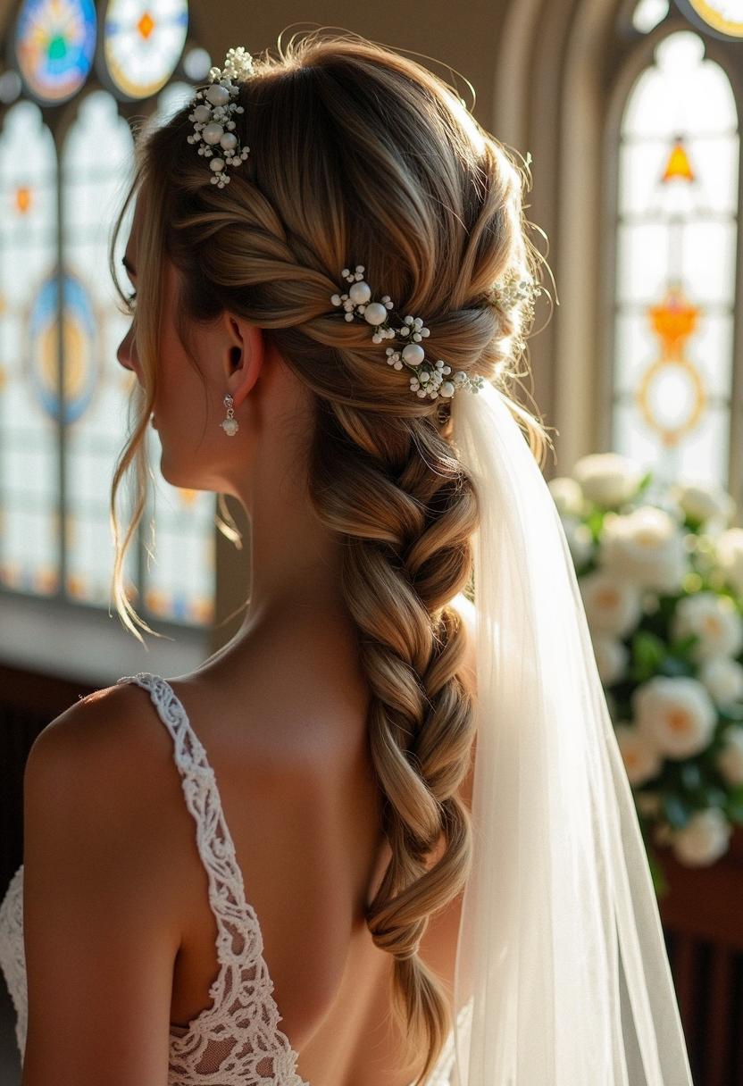 Stunning Wedding Braid Hairstyles Ideas - TheChichBride.com