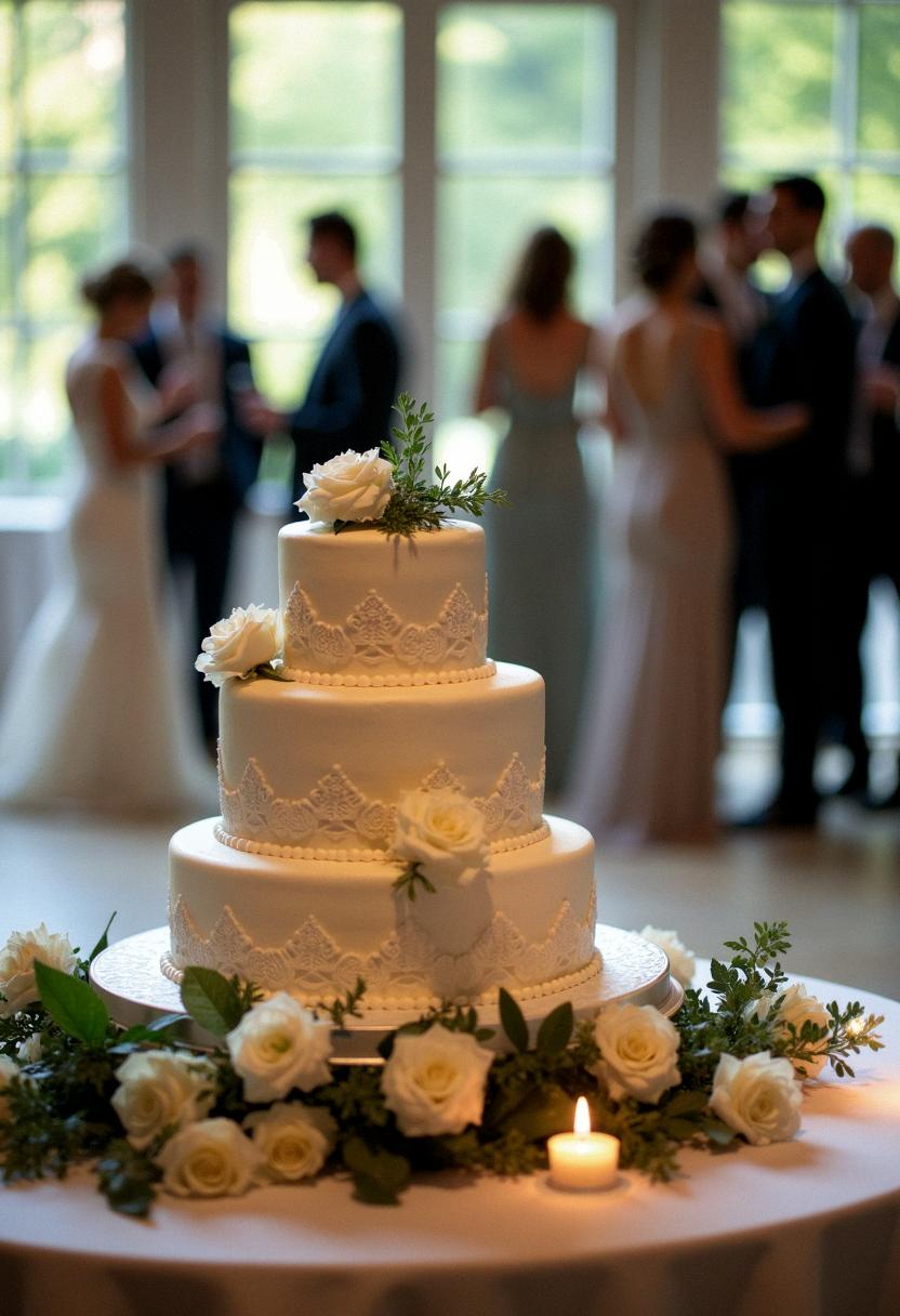 Simple Wedding Cake Ideas - TheChichBride.com
