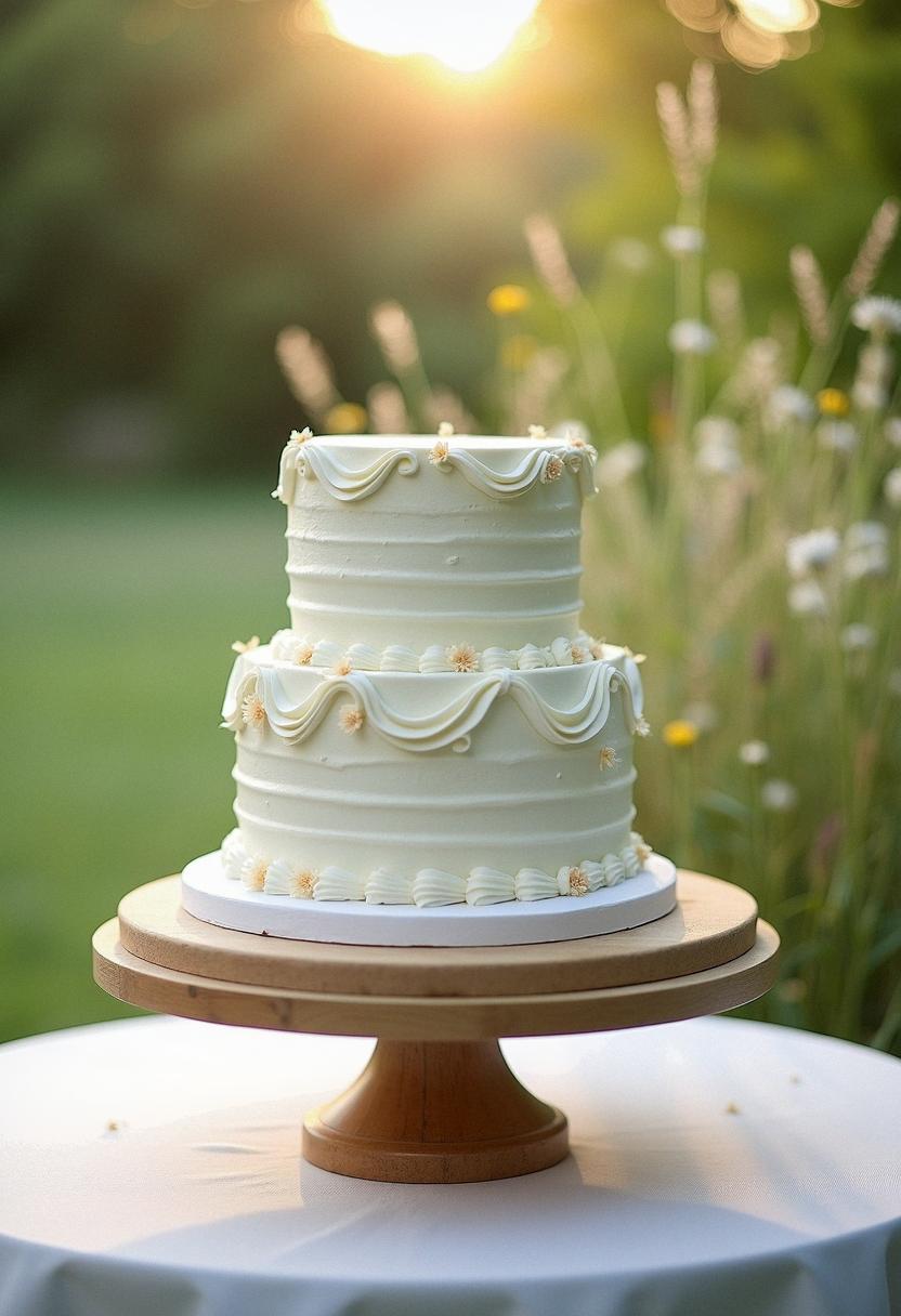 Simple Wedding Cake Ideas - TheChichBride.com