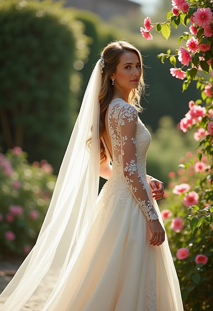 Modest Elegant Wedding Dress Styles - TheChichBride.com