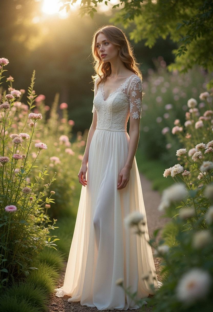 Modest Elegant Wedding Dress Styles - TheChichBride.com