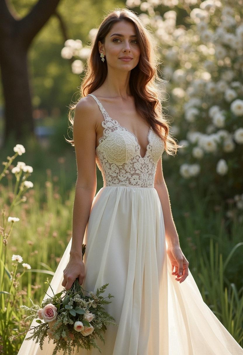 Modest Elegant Wedding Dress Styles - TheChichBride.com