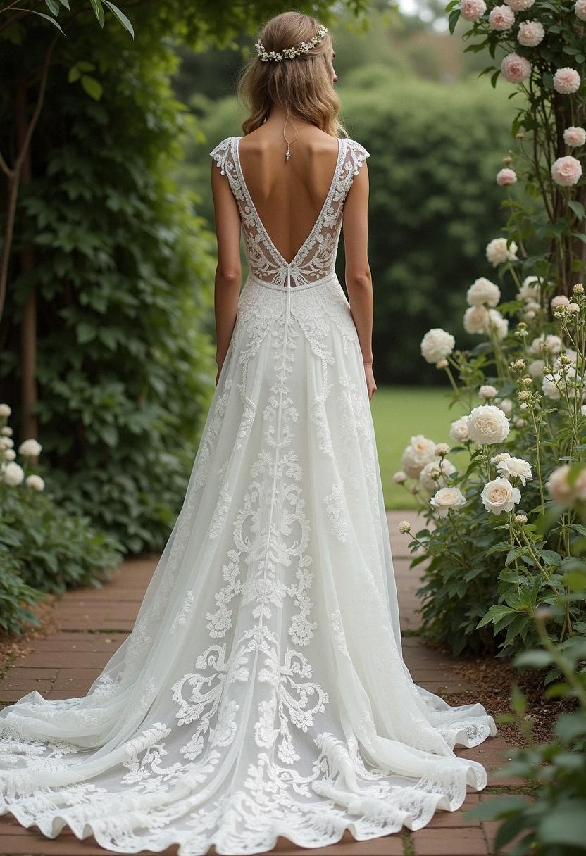 Simple Lace Wedding Dress Styles - TheChichBride.com