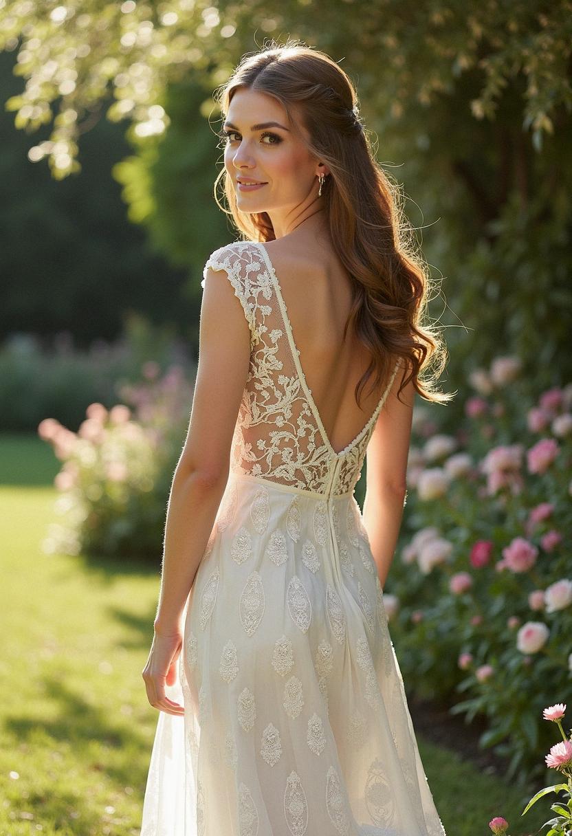 Simple Lace Wedding Dress Styles - TheChichBride.com