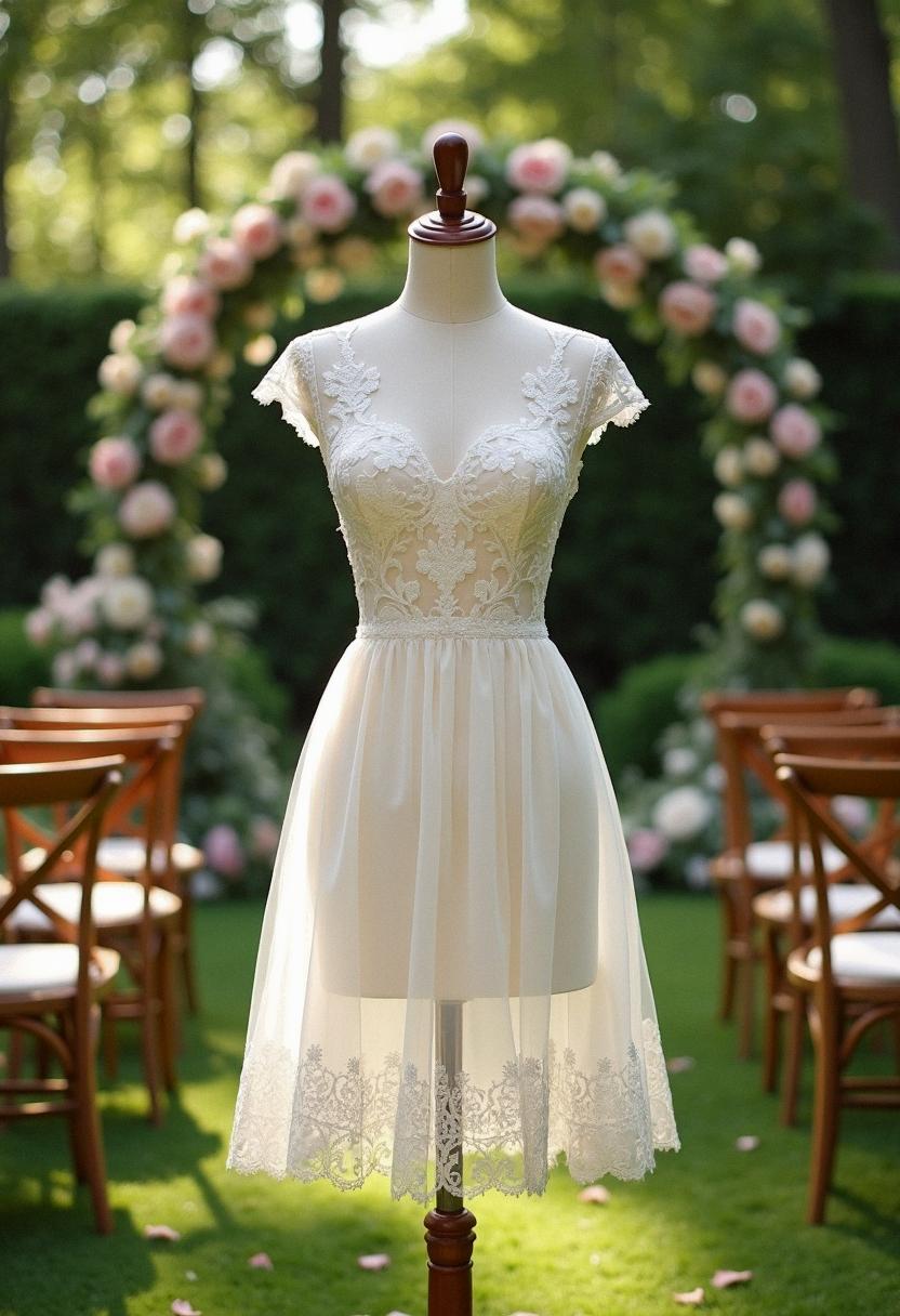 Simple Short Wedding Dresses You'll Love - TheChichBride.com