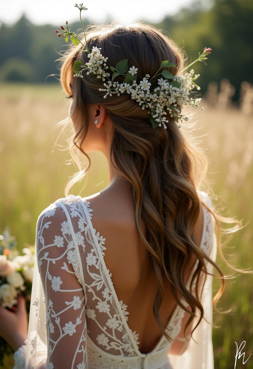 Boho Wedding Hairstyle Ideas - TheChichBride.com