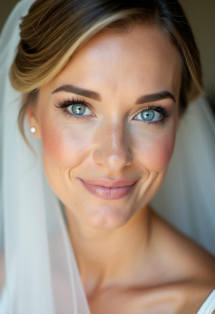 Wedding Makeup Natural Blue Eyes Tips - TheChichBride.com