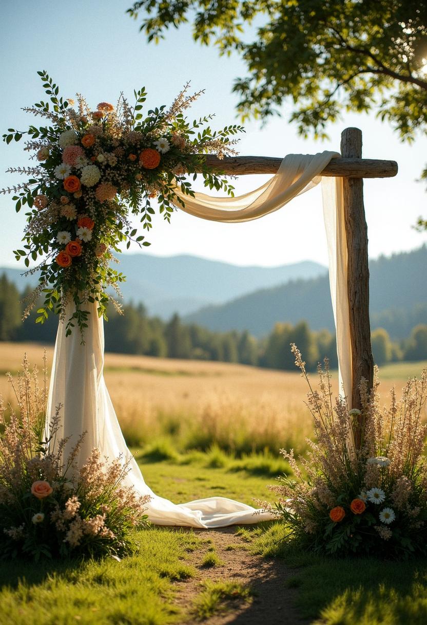 Stunning Wedding Rustic Arch Ideas - TheChichBride.com