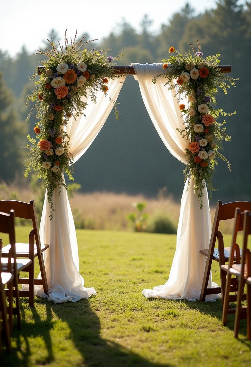 Stunning Wedding Rustic Arch Ideas - TheChichBride.com