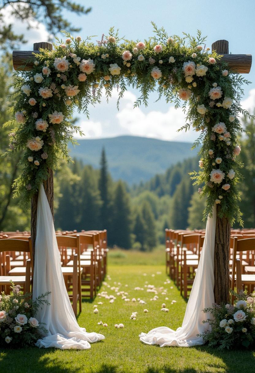 Stunning Wedding Rustic Arch Ideas - TheChichBride.com